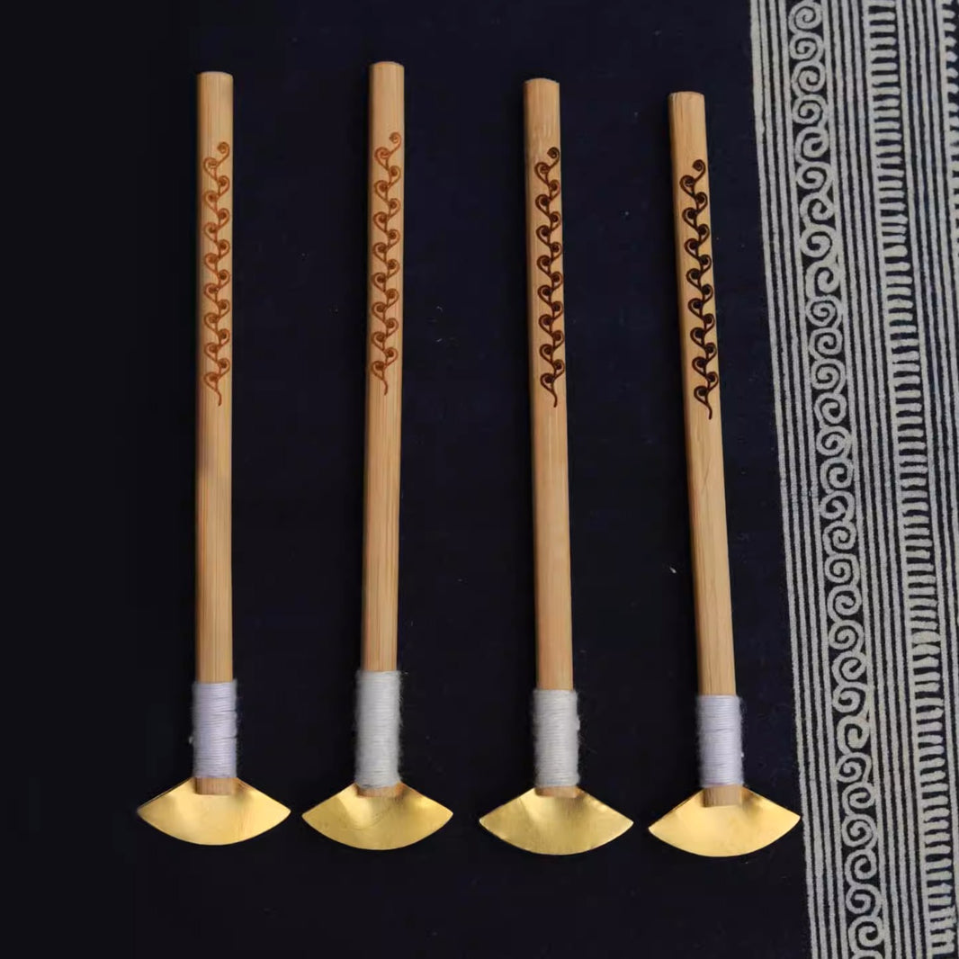 Miao Batik Tool | Handmade Wax Knife with Copper Blade – Runystore